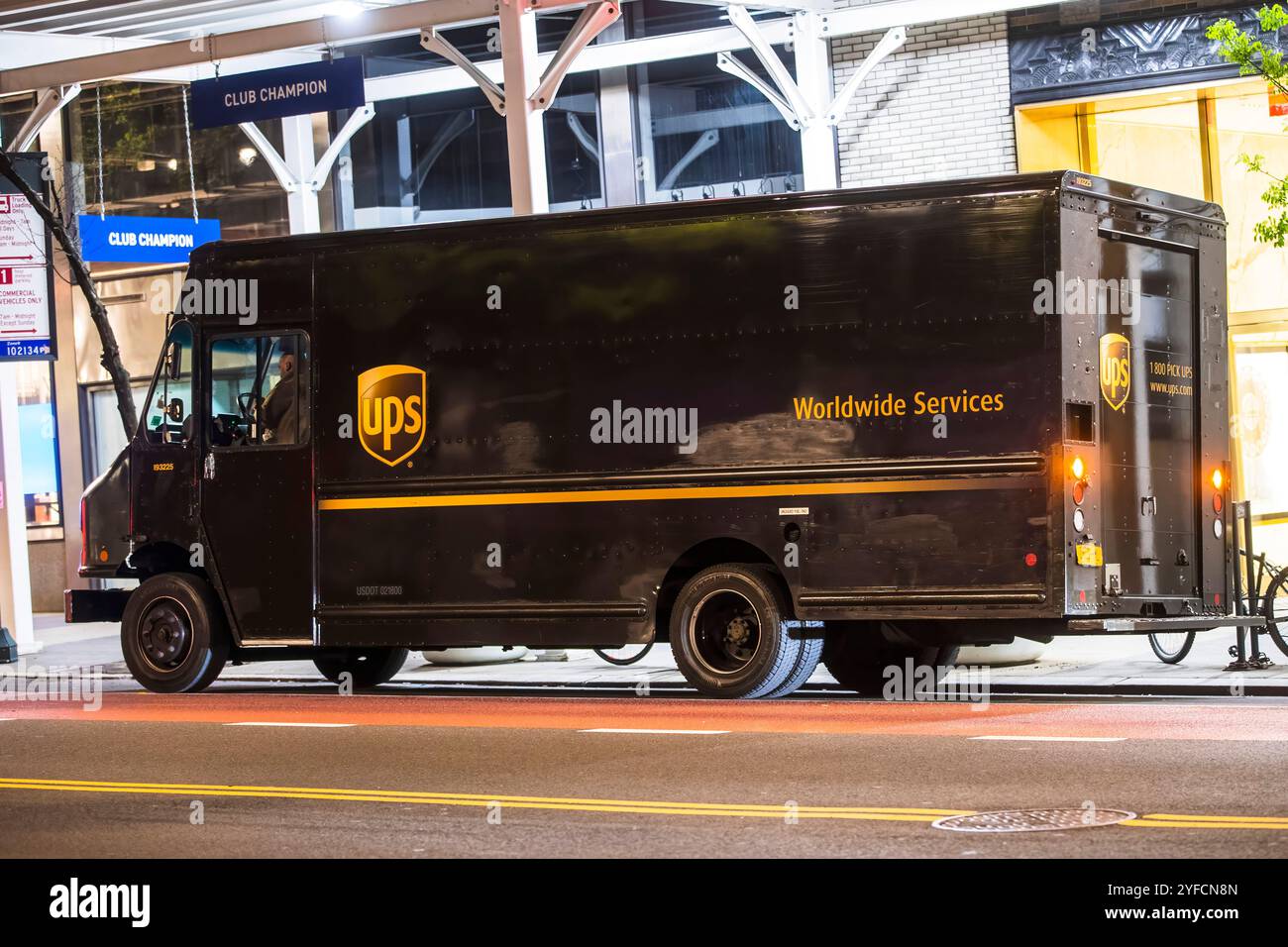 UPS Truck. UPS is one of largest package delivery companies worldwide ...