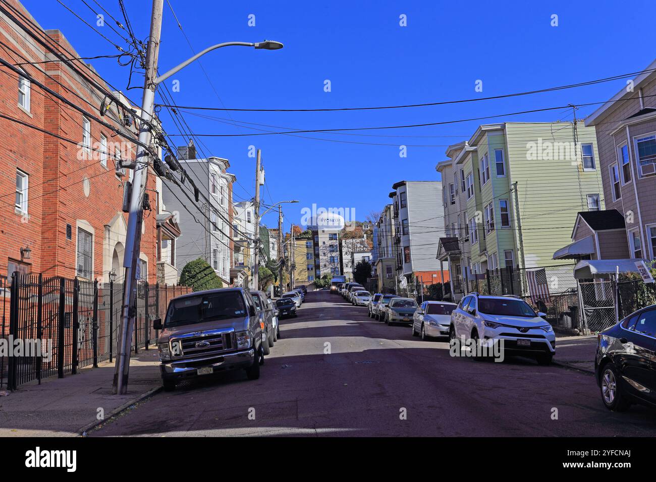 Ash St., Yonkers, NY Stock Photo - Alamy
