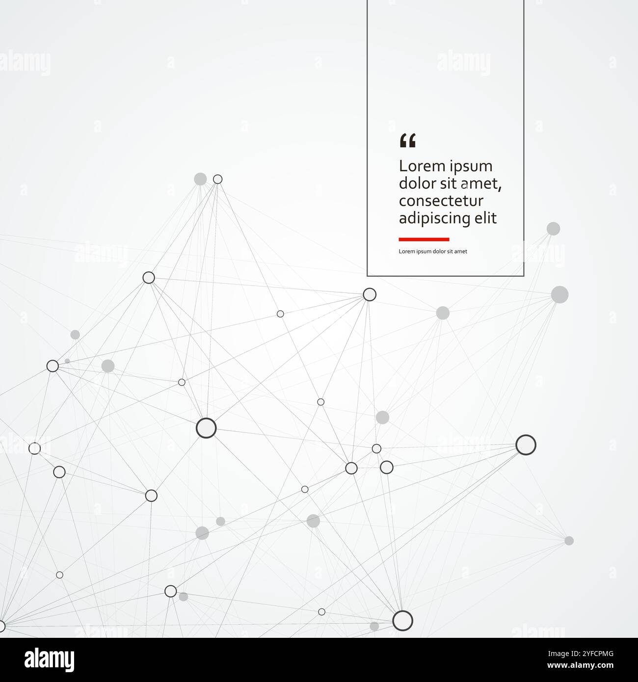 Modern abstract illustration with connect dots for web backdrop design ...