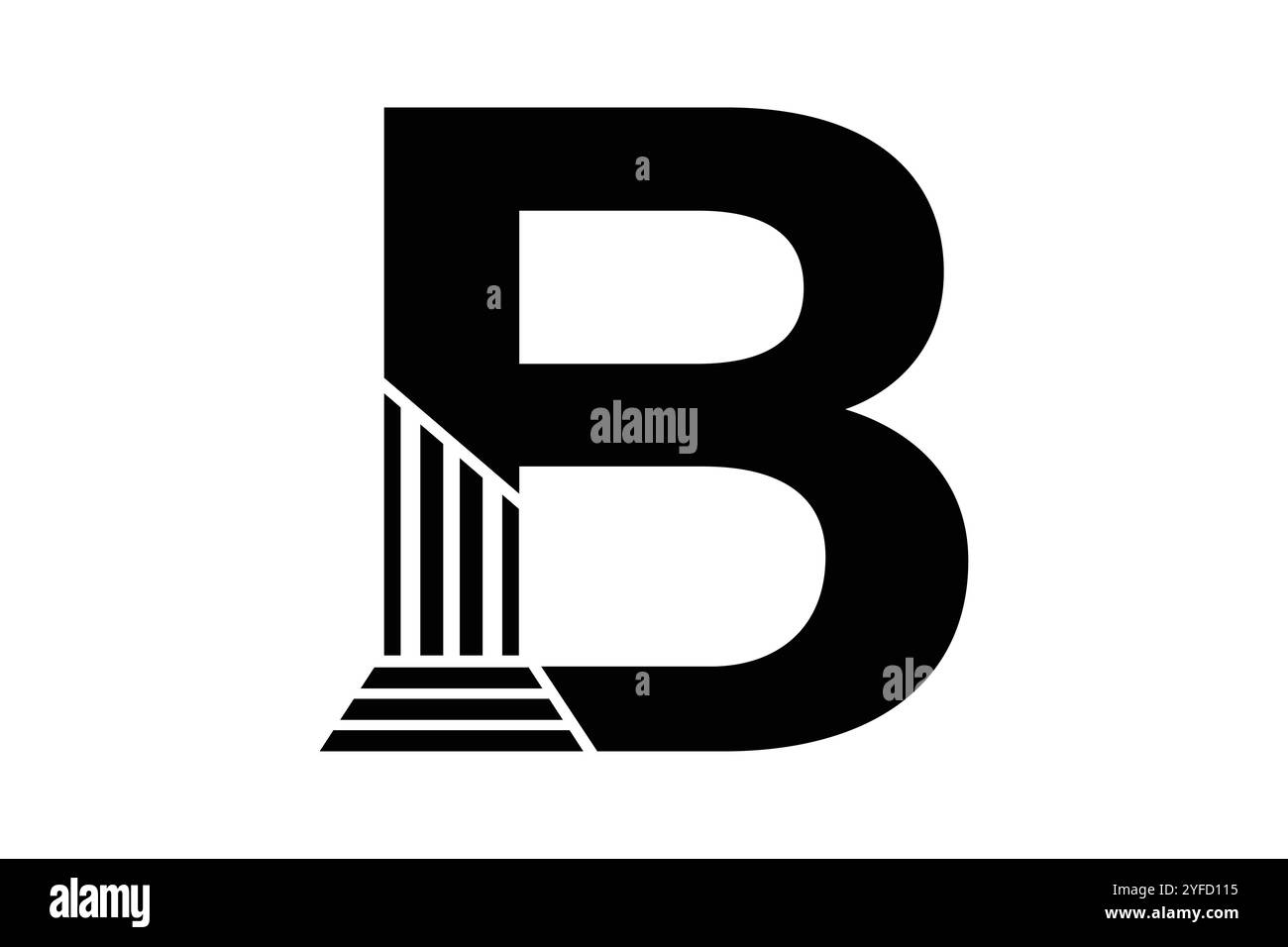 Sans serif b logo hi-res stock photography and images - Alamy