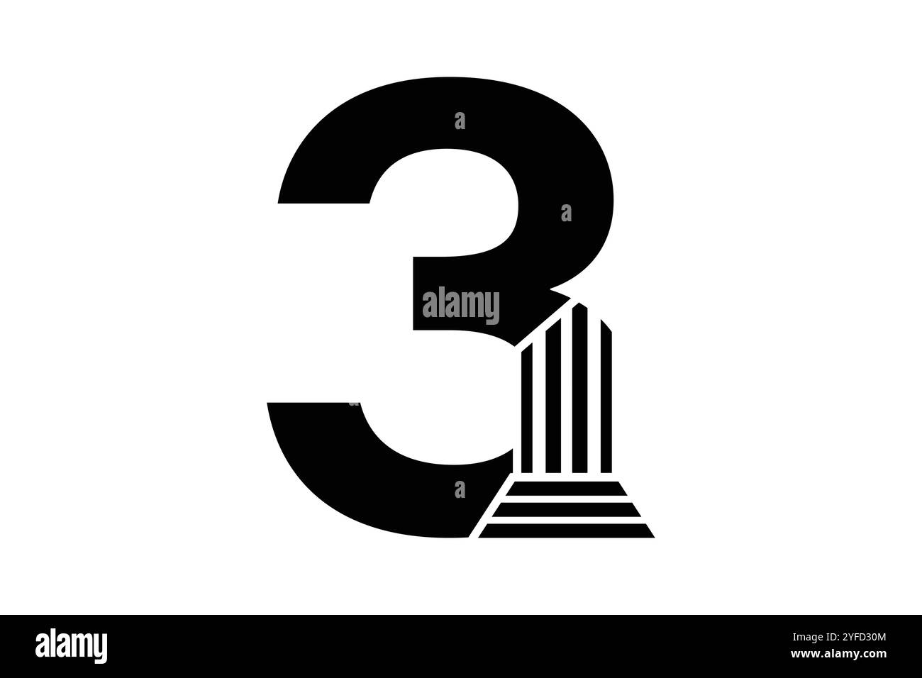 Number logo hi-res stock photography and images - Alamy