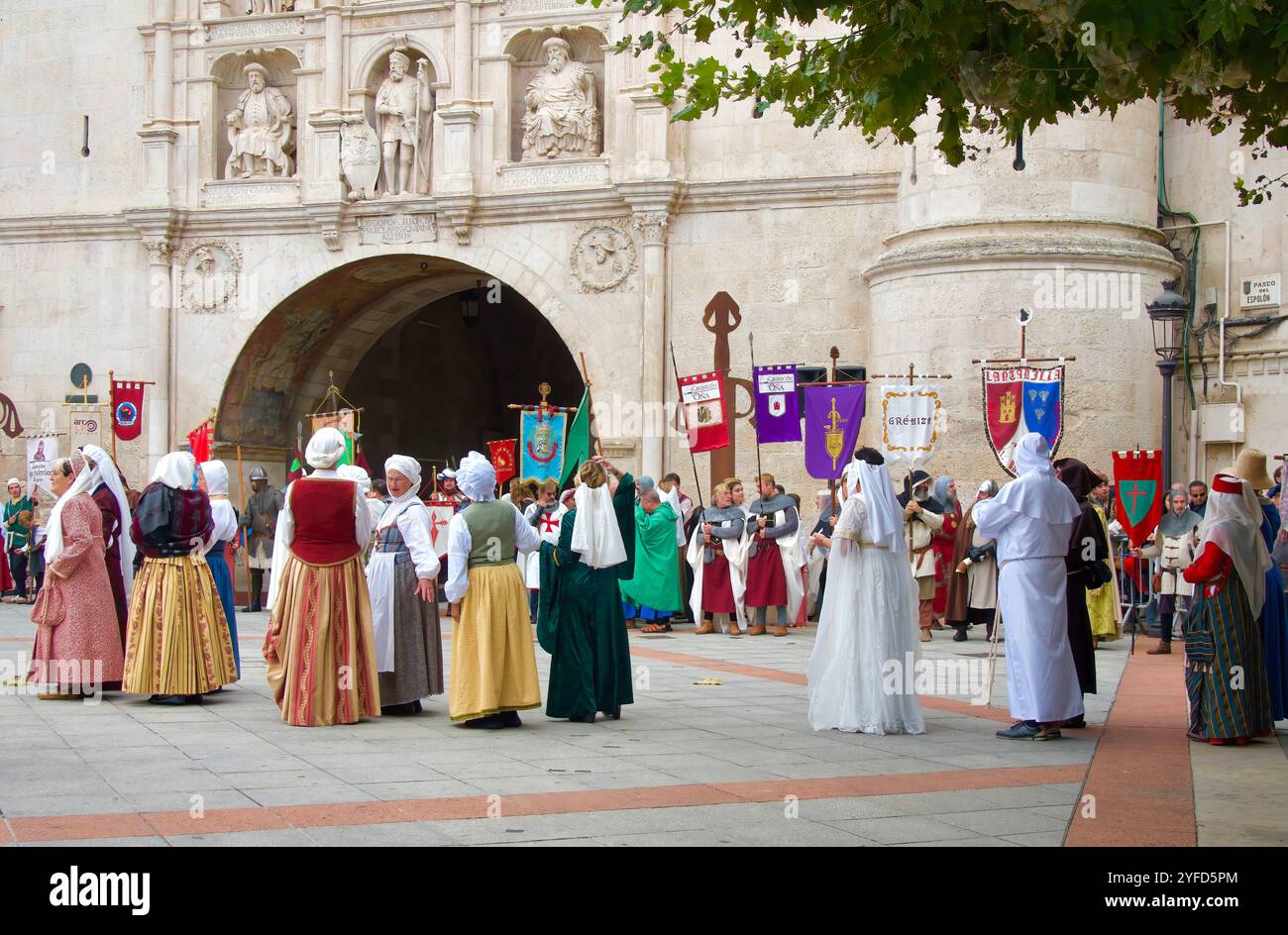 Participants procession people hi-res stock photography and images - Alamy