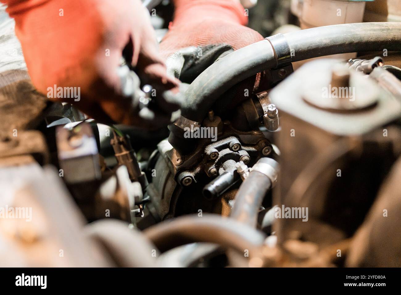 Detailed Inspection and Repair of Automotive Engine Components with ...