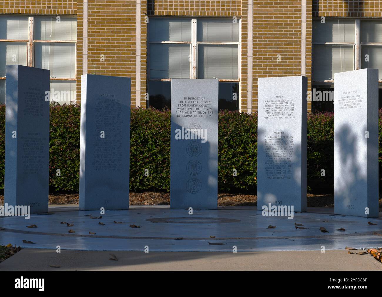 The old Brandon, Mississippi Courthouse Stock Photo - Alamy