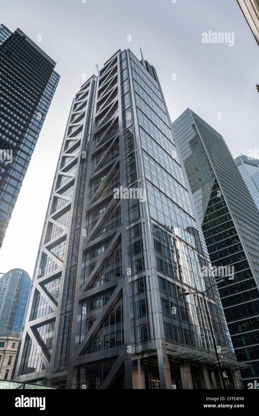 London skyline, office buildings in the city financial business ...