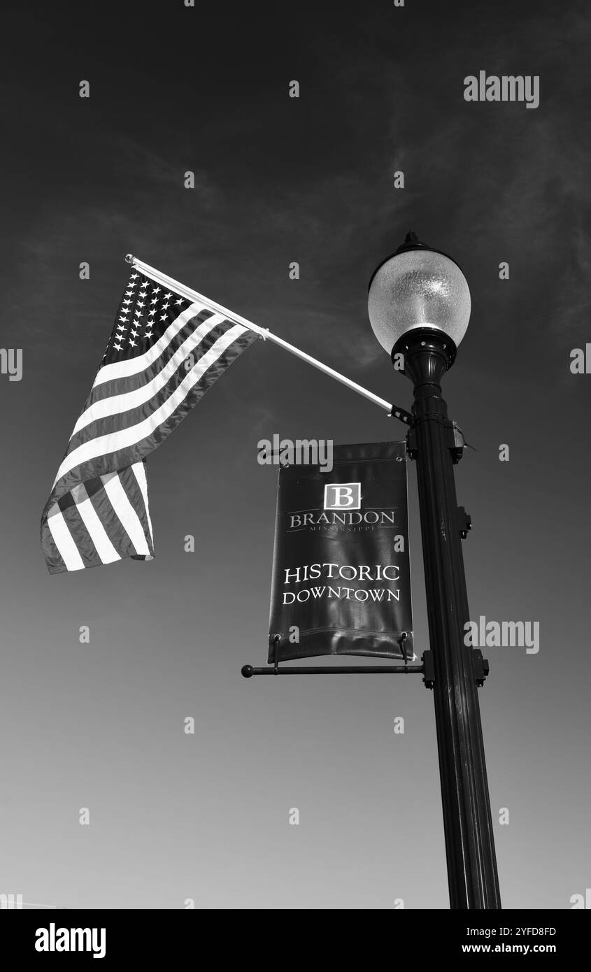 Historic Downtown Brandon, Mississippi Stock Photo - Alamy