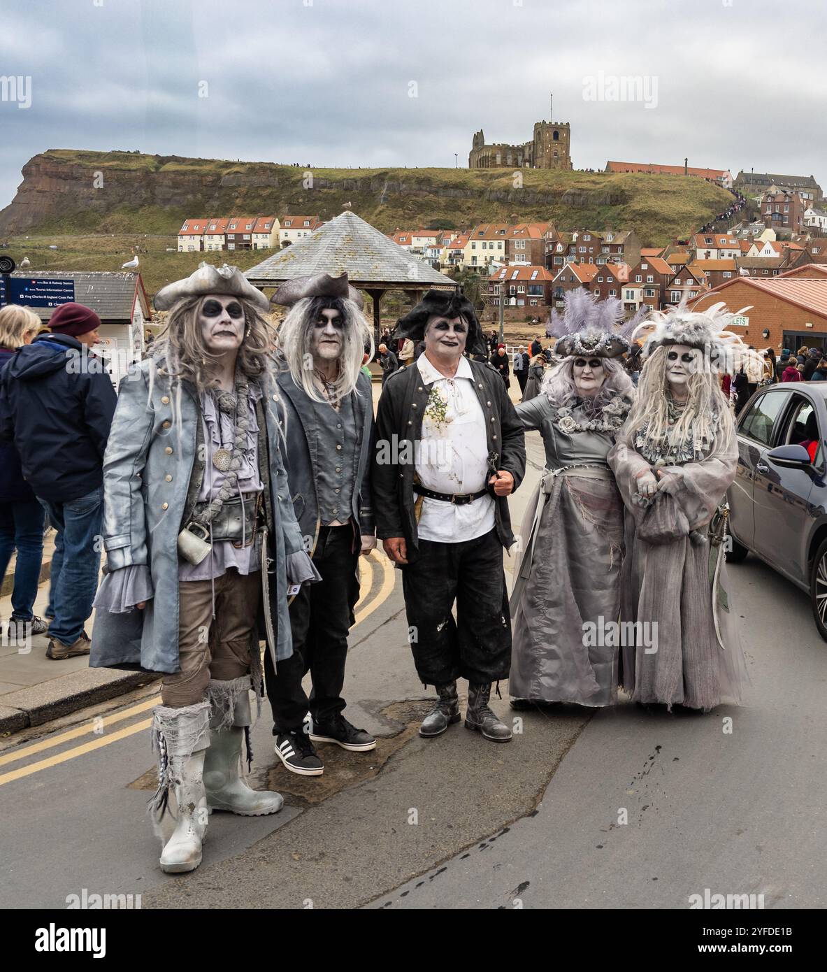 People Whitby Goth Weekend Stock Photo - Alamy