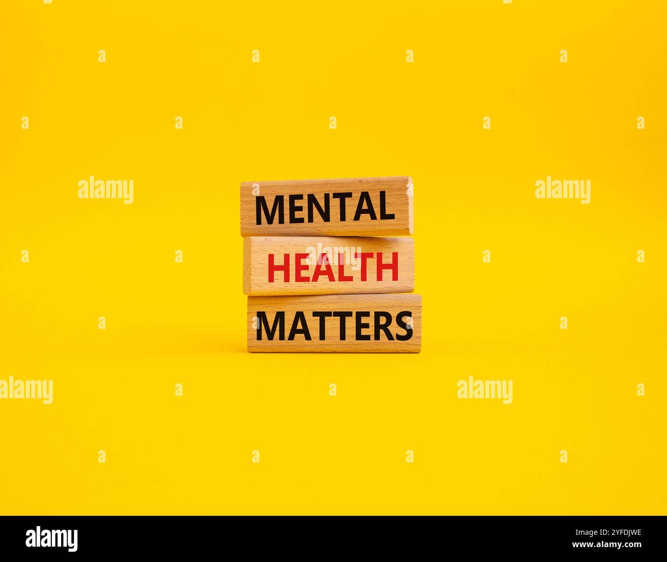 Mental Health Matters symbol. Concept words Mental Health Matters on ...