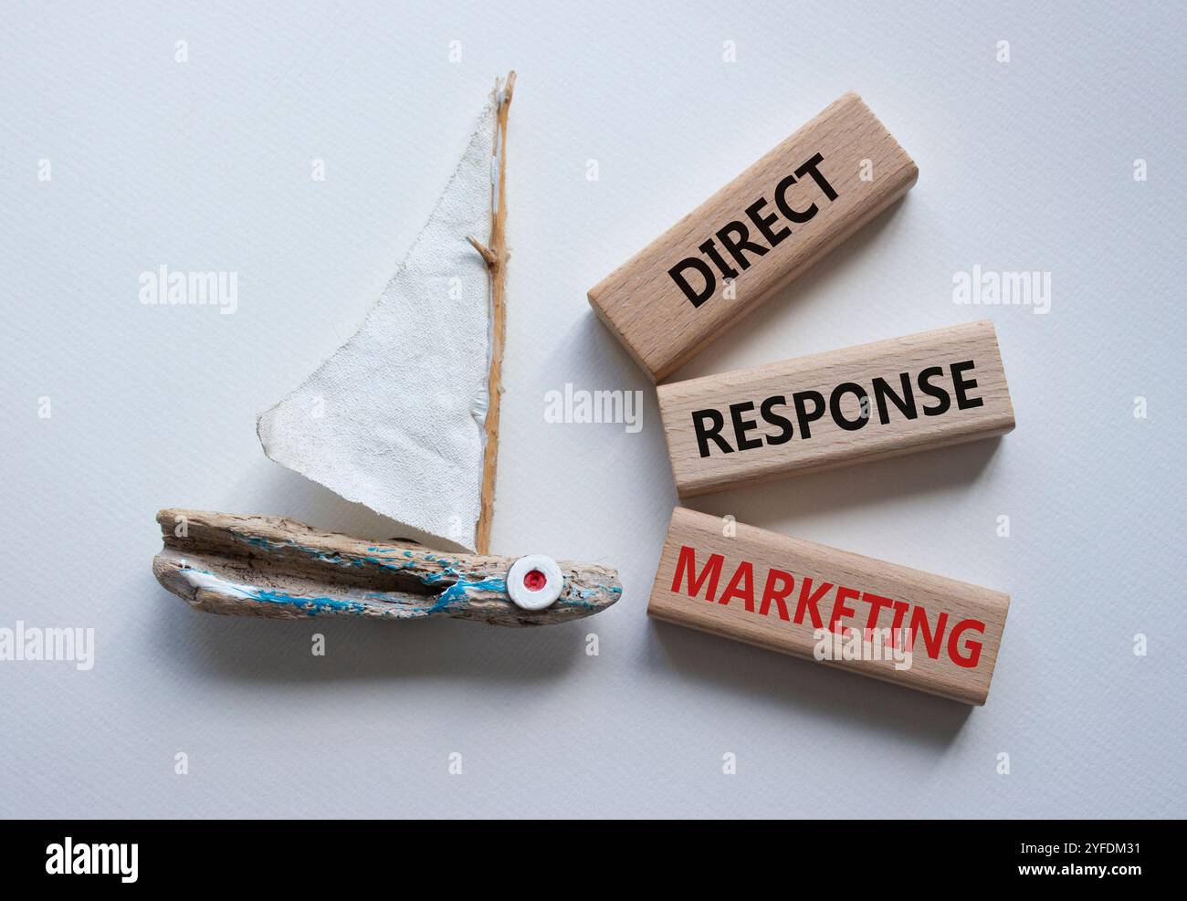 Direct Response Marketing symbol. Concept words Direct Response ...