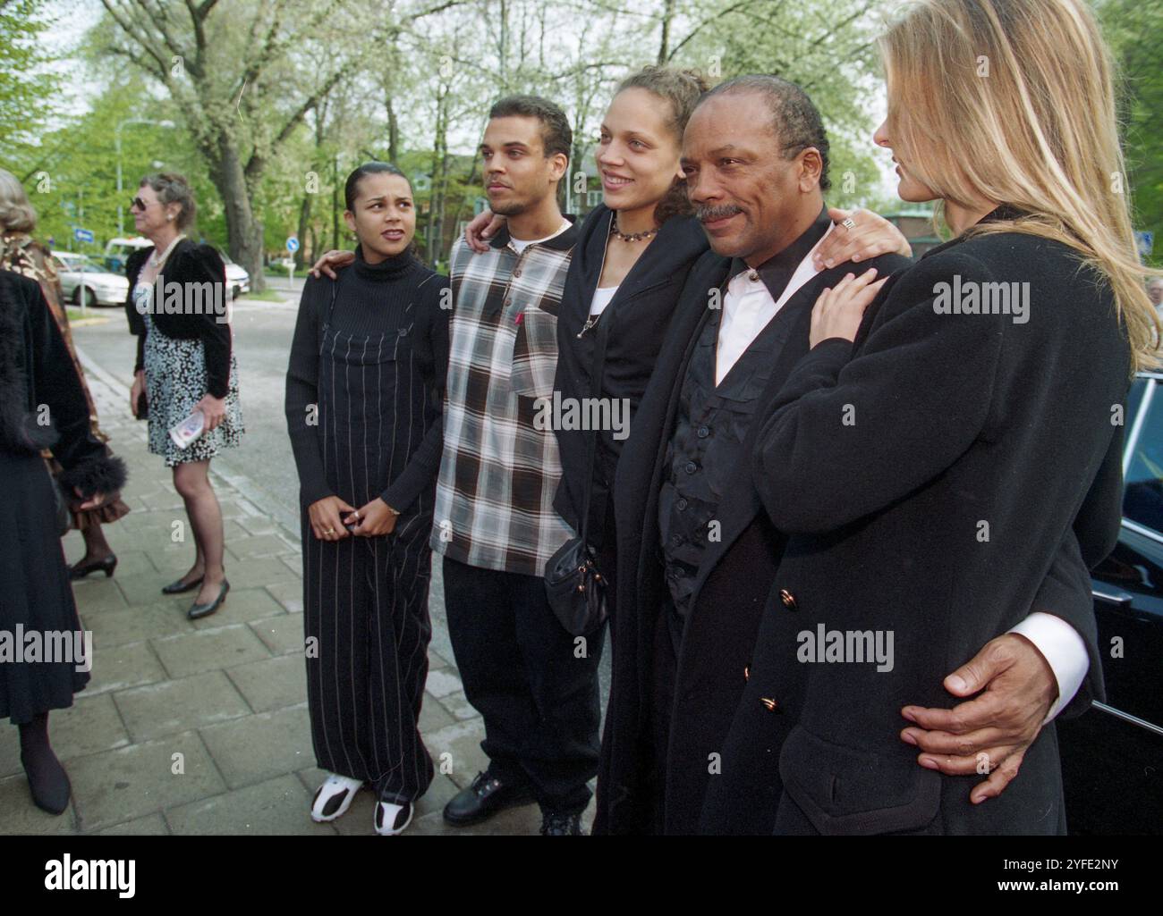 STOCKHOLM 1994-05-17Music legend Quincy Jones, American music producer ...