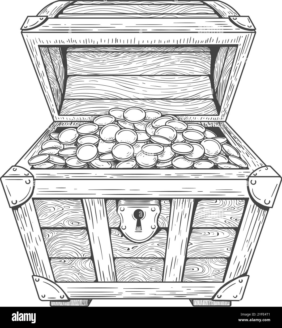 Pirate sketch Cut Out Stock Images & Pictures - Alamy