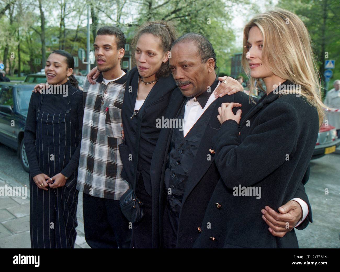 STOCKHOLM 1994-05-17Music legend Quincy Jones, American music producer ...