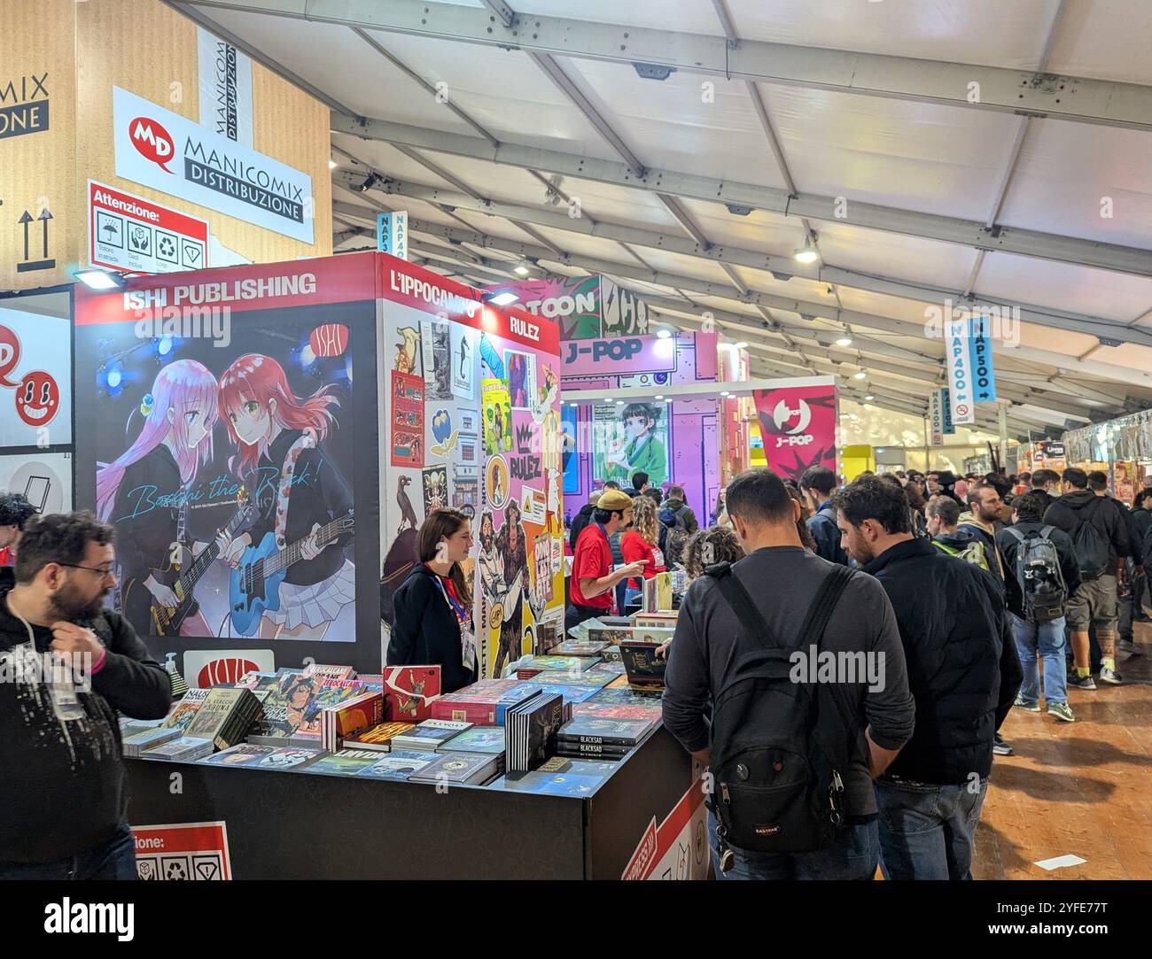 Lucca, Italy LUCCA COMICS & GAMES 2024 Photo reportage of internal and ...