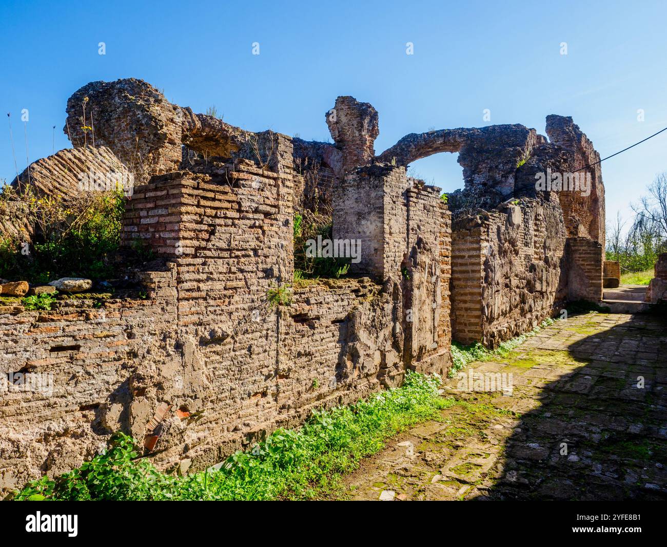 The residential rooms - Villa of the Quintilii in the Archeological ...