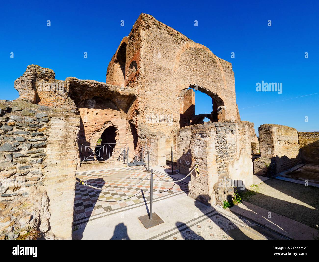 Frigidarium thermal rooms - Villa of the Quintilii in the Archeological ...