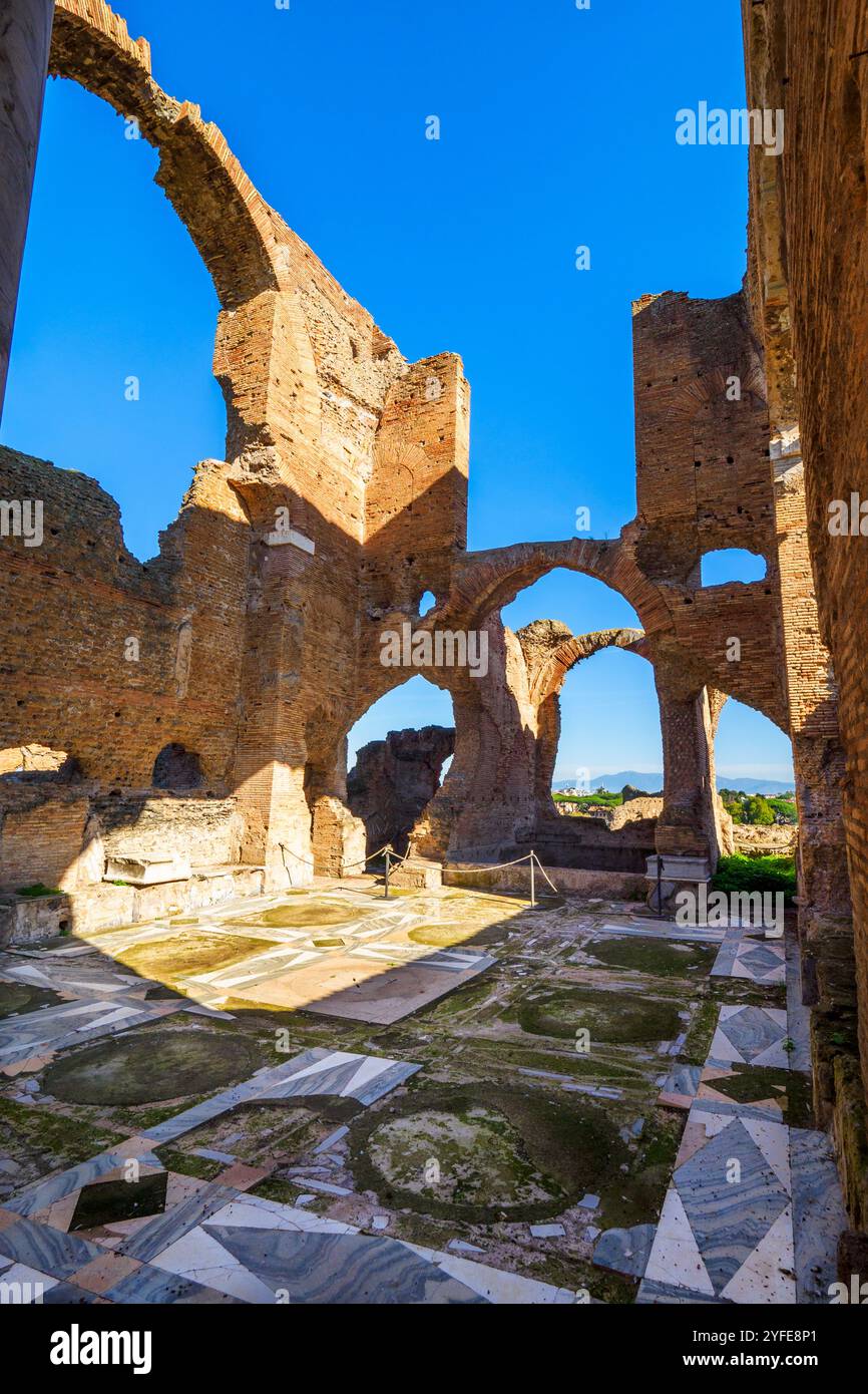 Frigidarium thermal room - Villa of the Quintilii in the Archeological ...