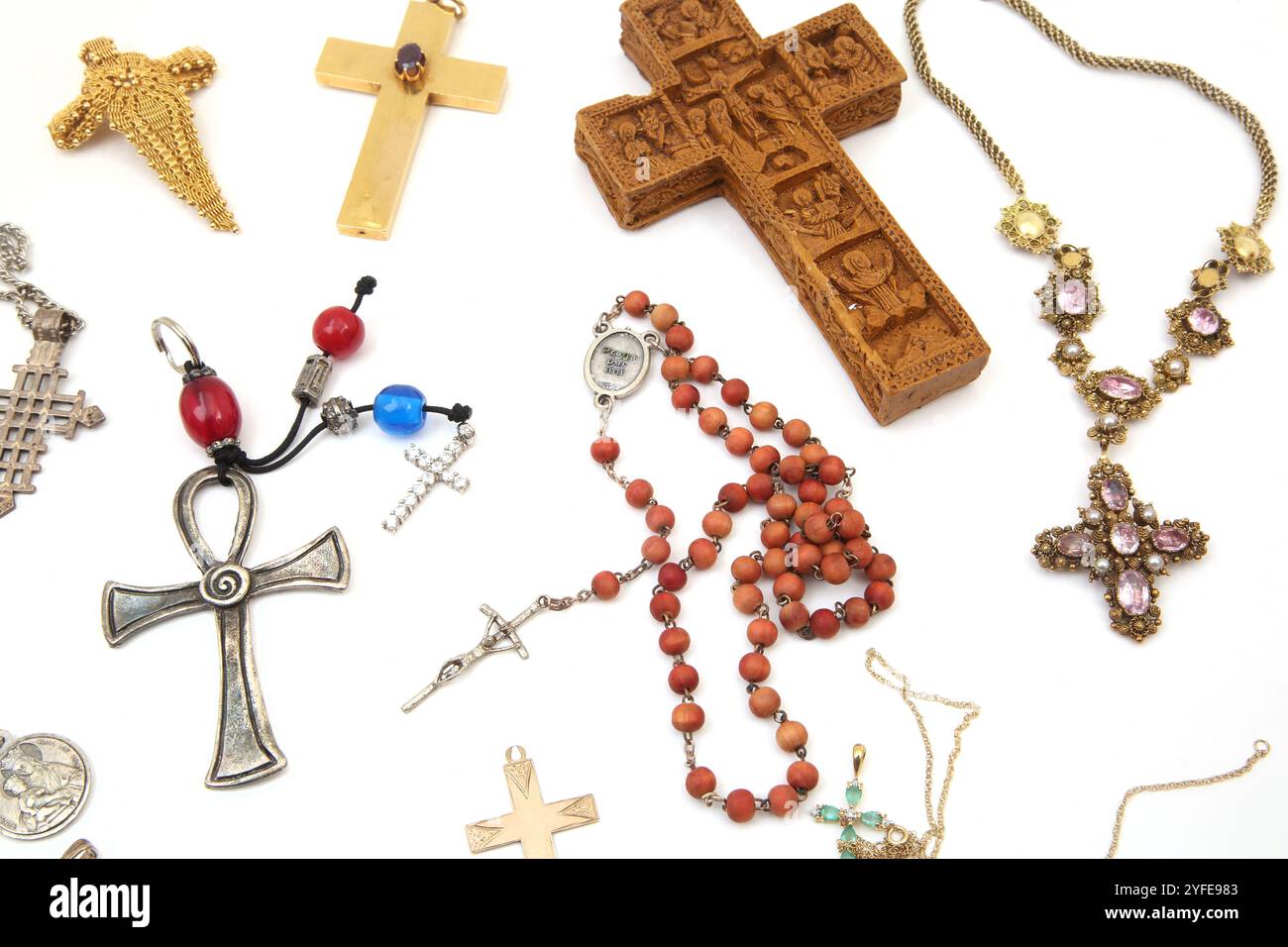 Catholic and orthodox crucifixes hi-res stock photography and images ...