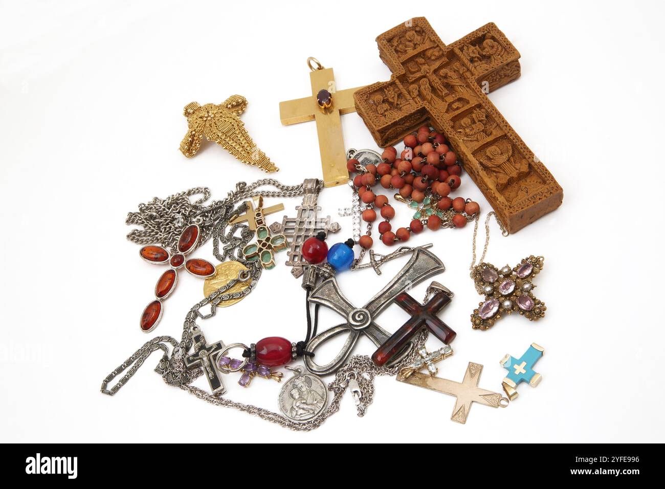 Catholic and orthodox crucifixes hi-res stock photography and images ...