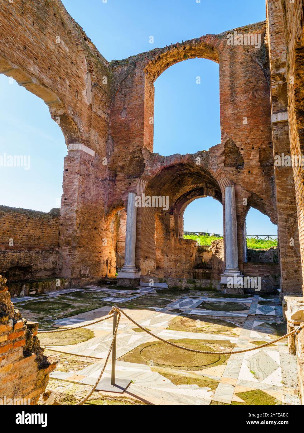 Frigidarium thermal room - Villa of the Quintilii in the Archeological ...