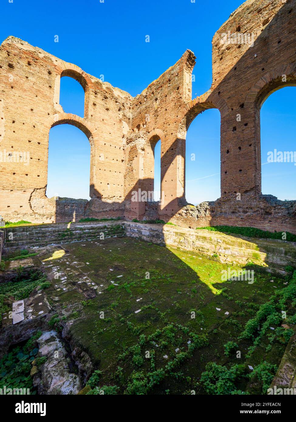 Calidarium thermal room - Villa of the Quintilii in the Archeological ...