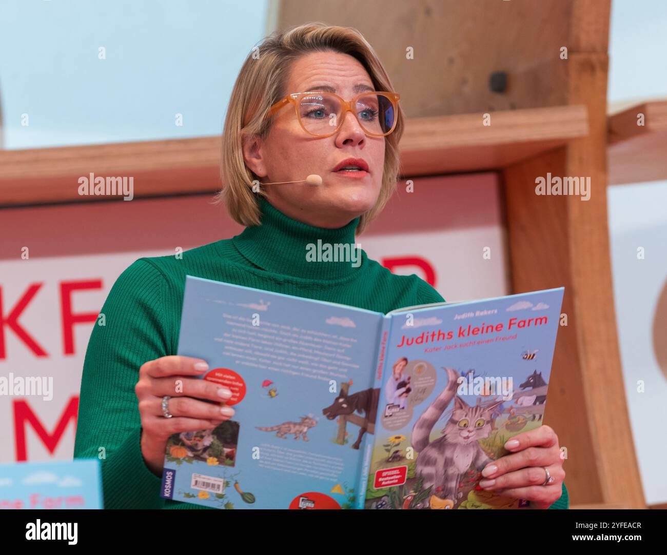 FRANKFURT AM MAIN, Germany - October 20 2024: Judith Rakers (*1976 ...