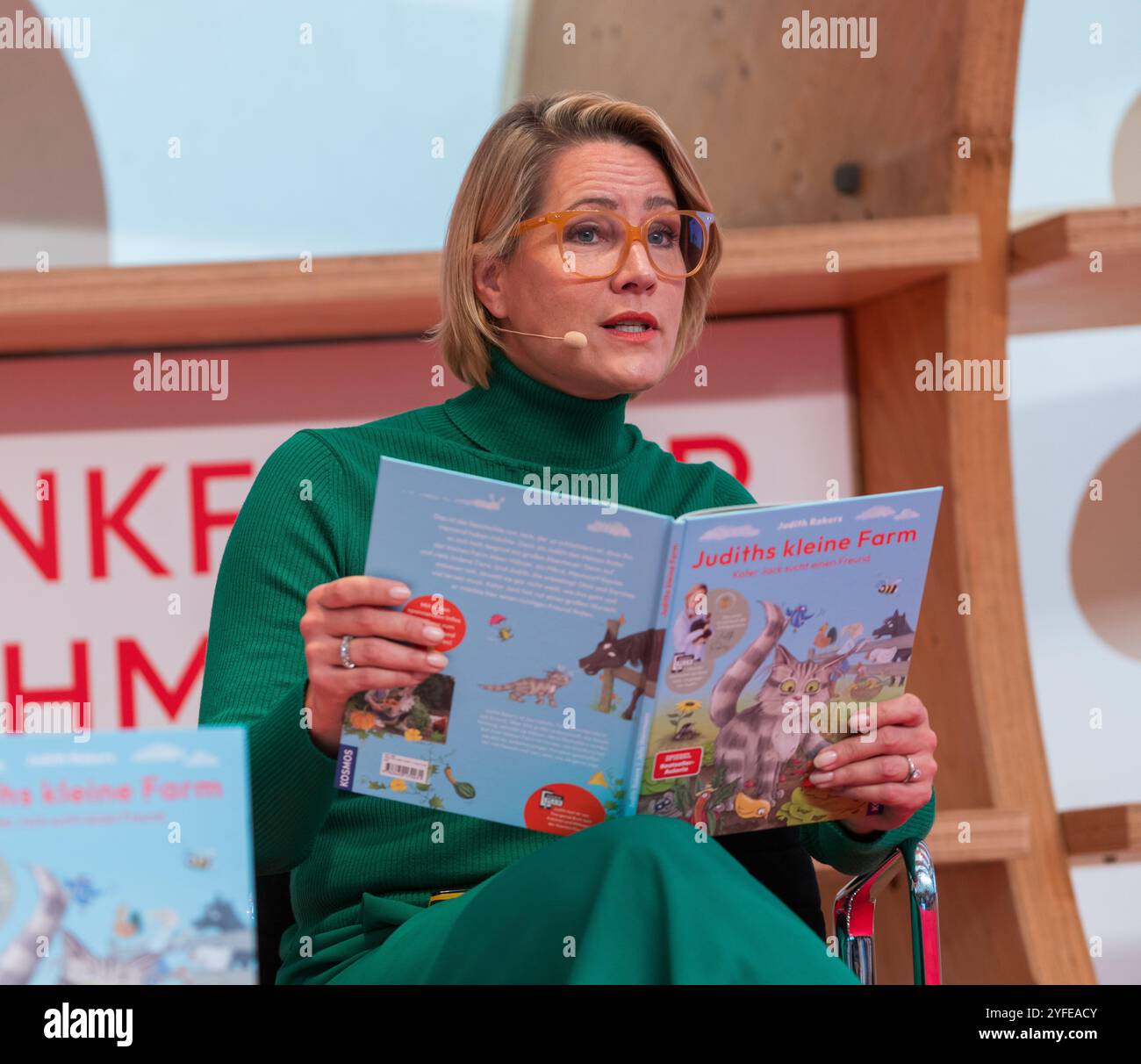 FRANKFURT AM MAIN, Germany - October 20 2024: Judith Rakers (*1976 ...