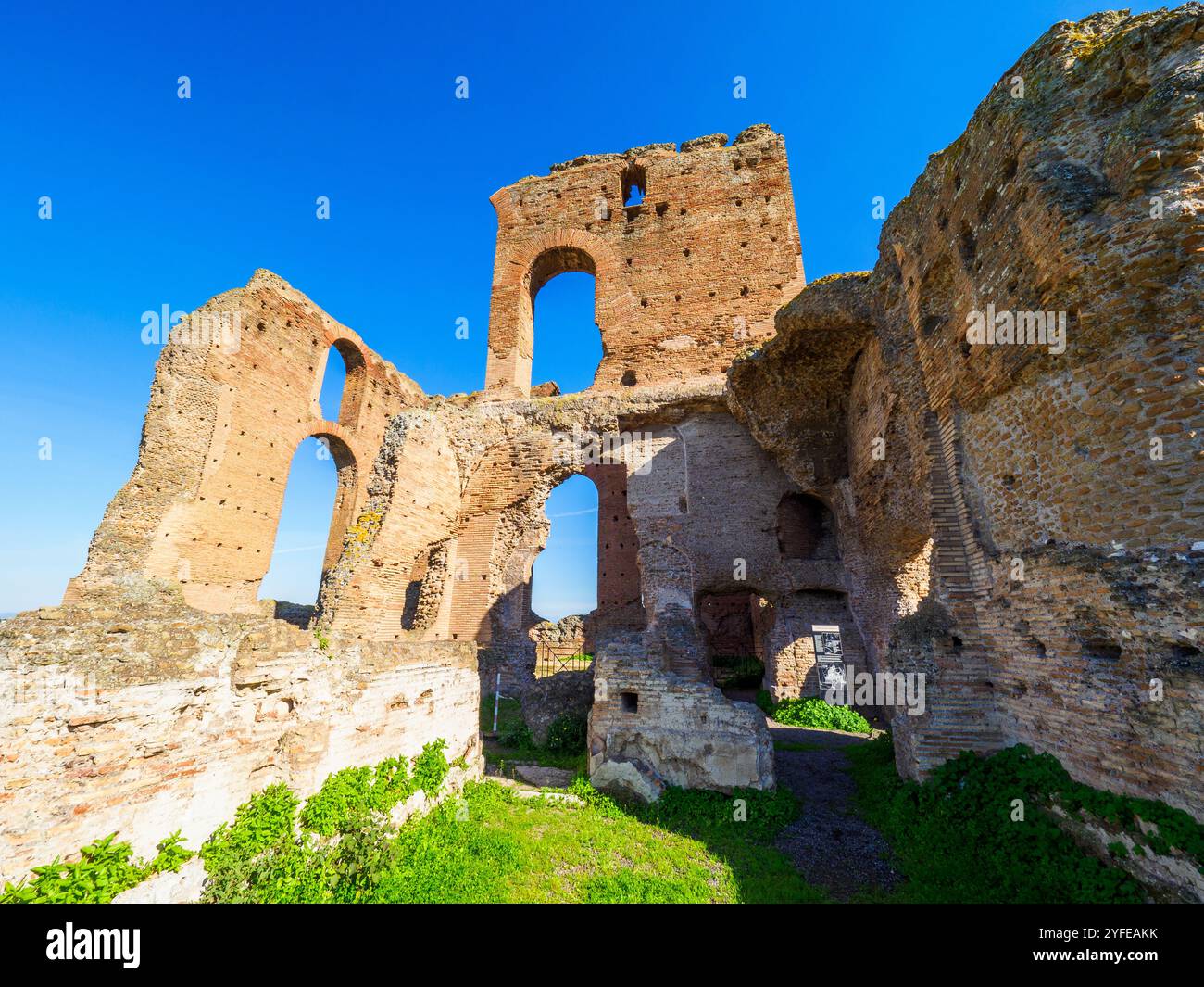 Calidarium thermal room - Villa of the Quintilii in the Archeological ...