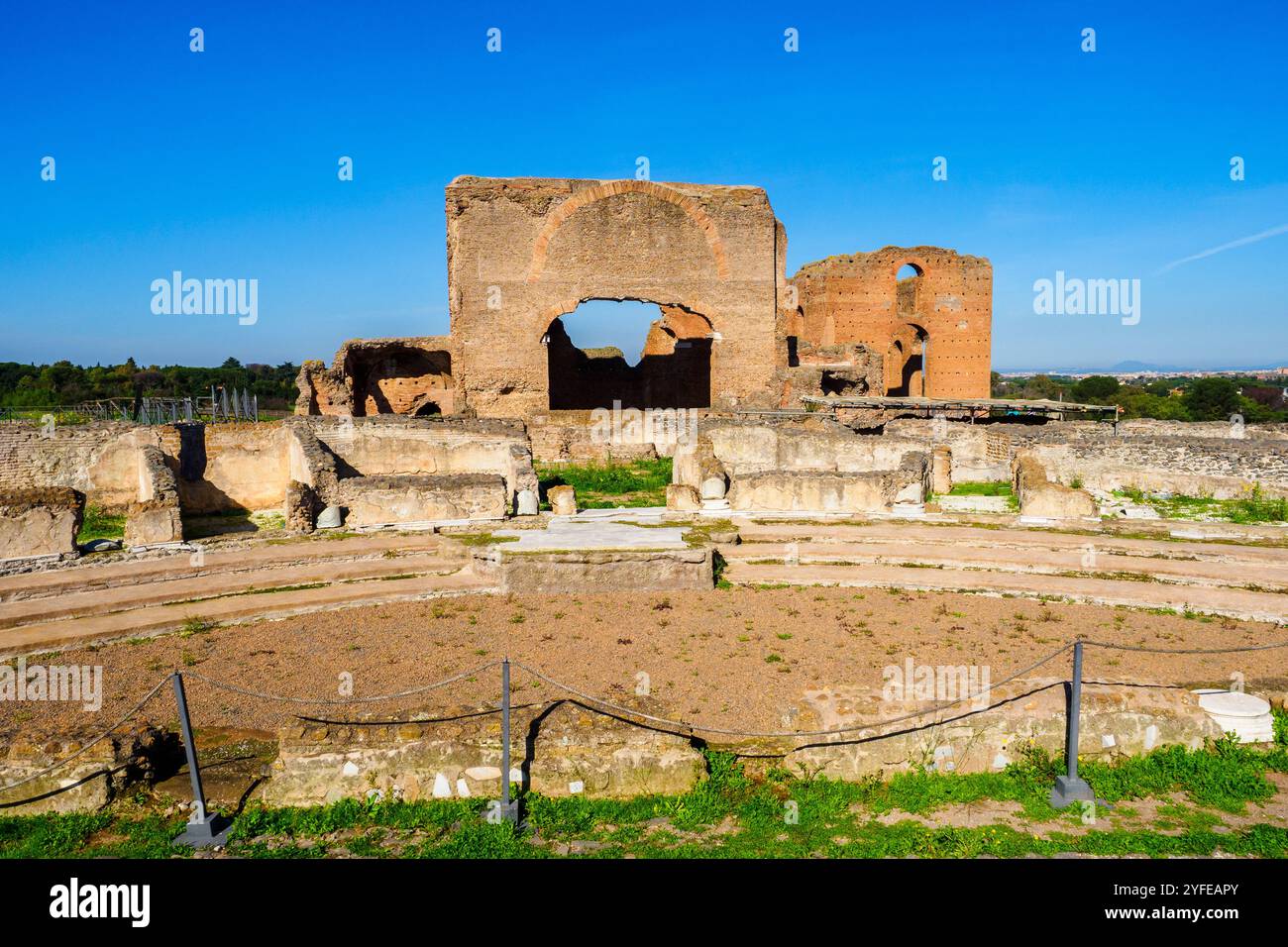 Theatre - Villa of the Quintilii in the Archeological Park of Appia ...