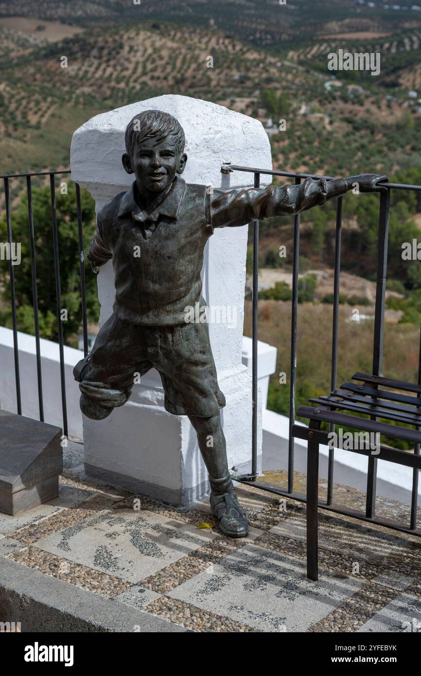 Statue of Joselito "The Little Nightingale" José Jiménez Fernández in ...
