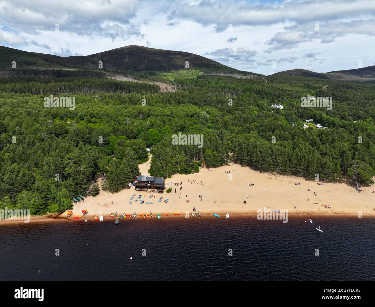 Aviemore aerial hi-res stock photography and images - Alamy