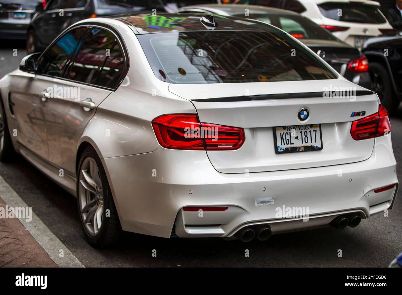 2017 BMW M3 (F80) sedan Stock Photo - Alamy