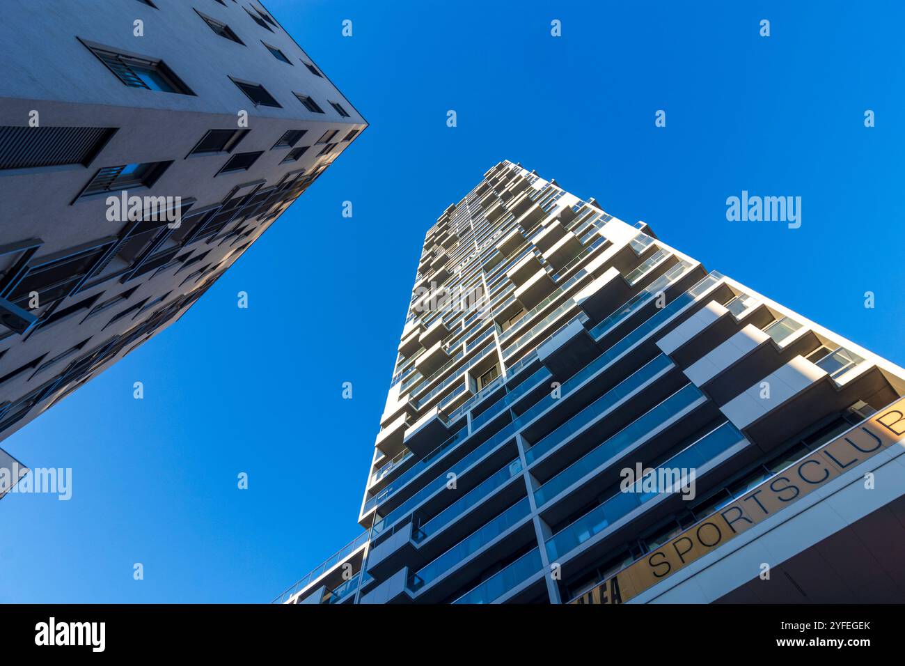 Marina tower in 02 leopoldstadt hi-res stock photography and images - Alamy