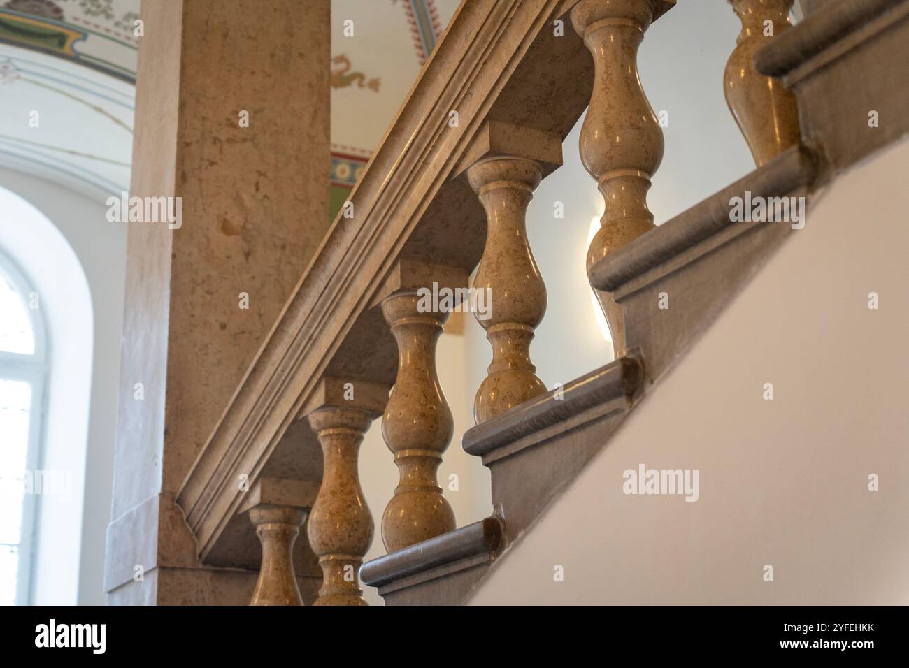 Classic marble staircase hi-res stock photography and images - Alamy
