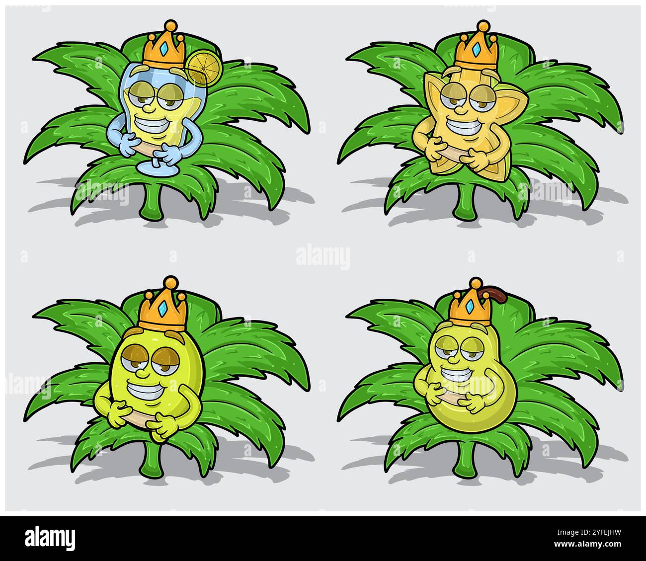 Star weed Stock Vector Images - Alamy