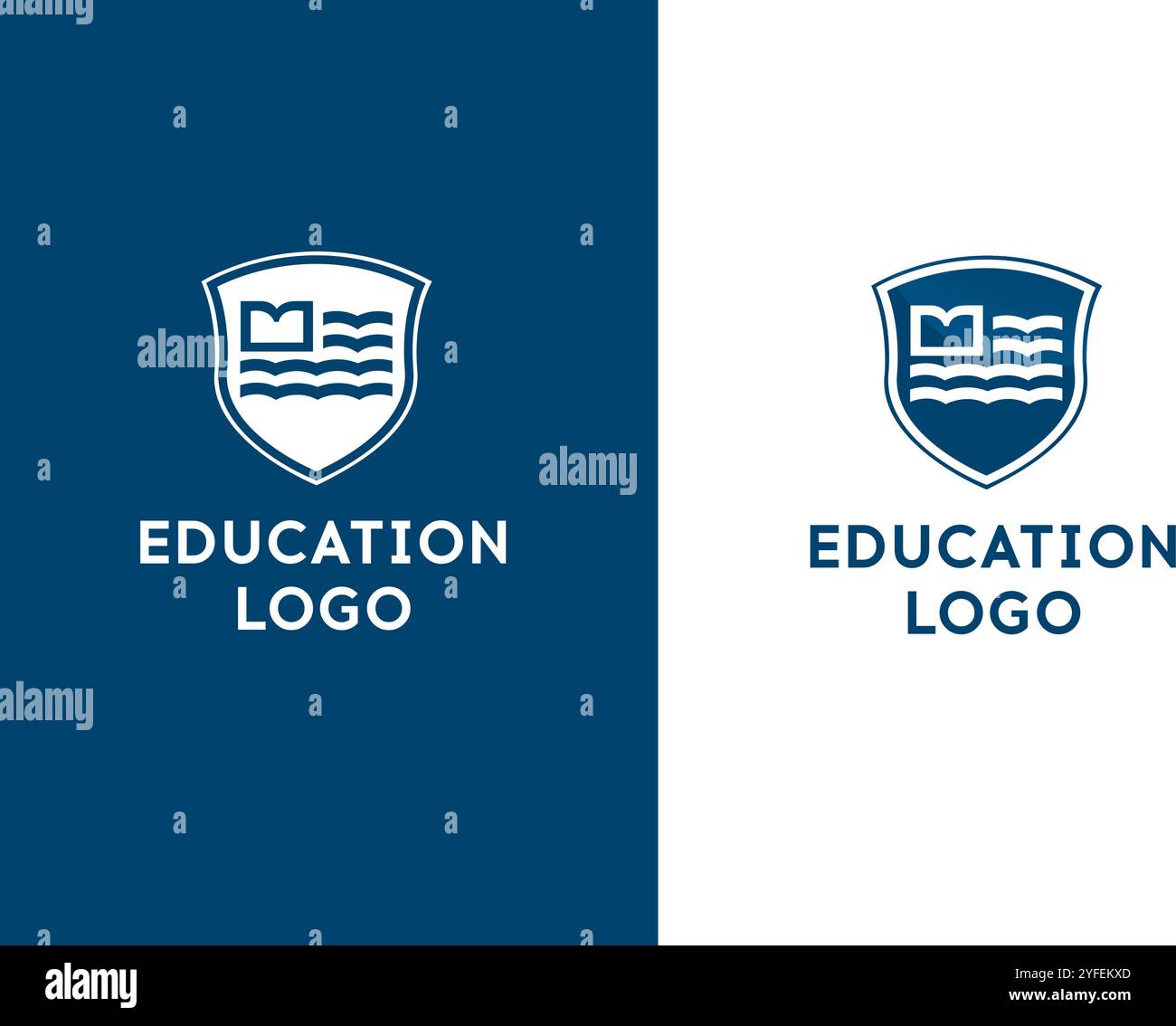 Modern and versatile education logo design, ideal for schools ...