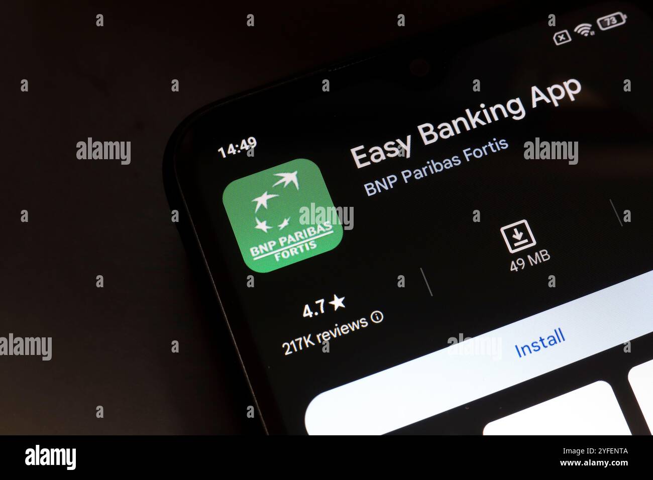 November 4, 2024, Brazil. In this photo illustration, the BNP Paribas ...