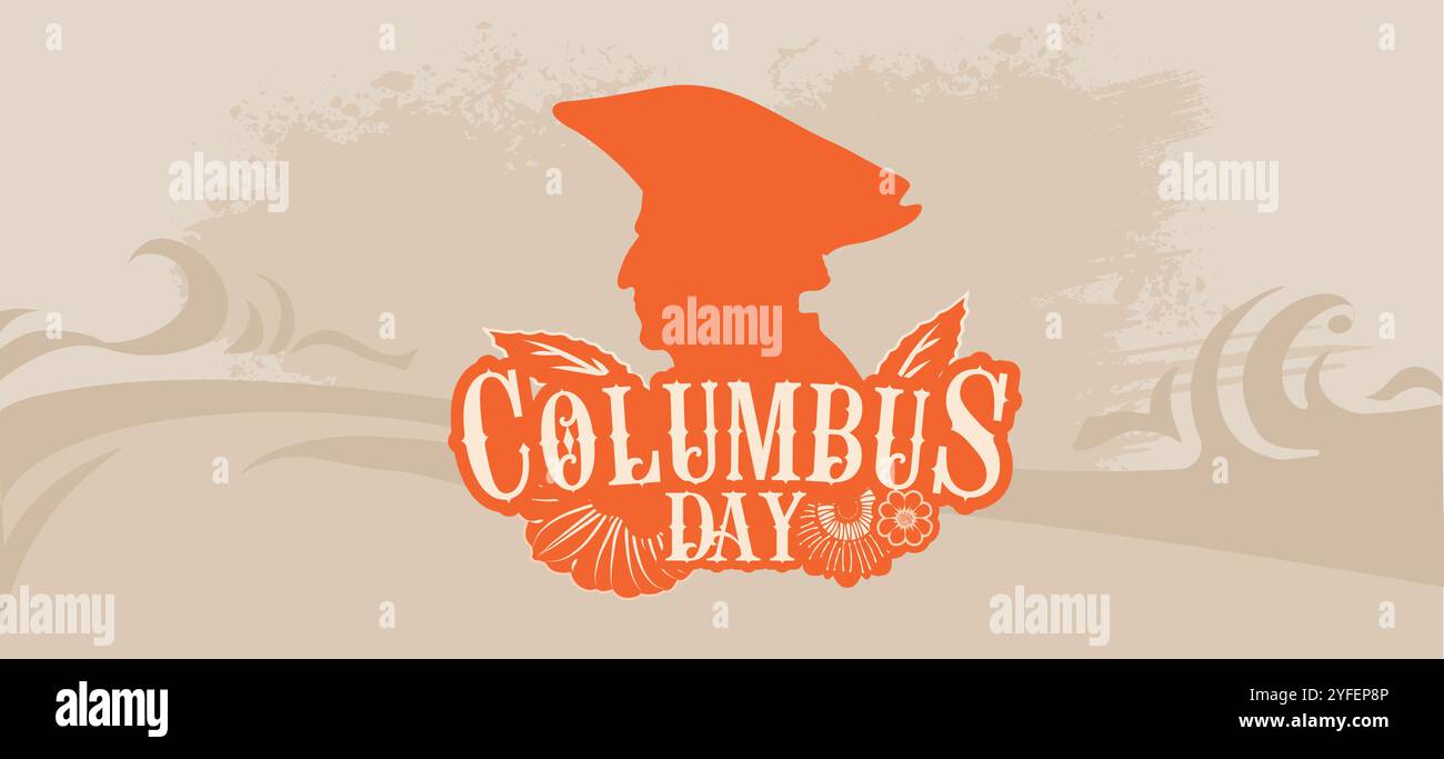 Columbus day vector banner Stock Vector Image & Art - Alamy