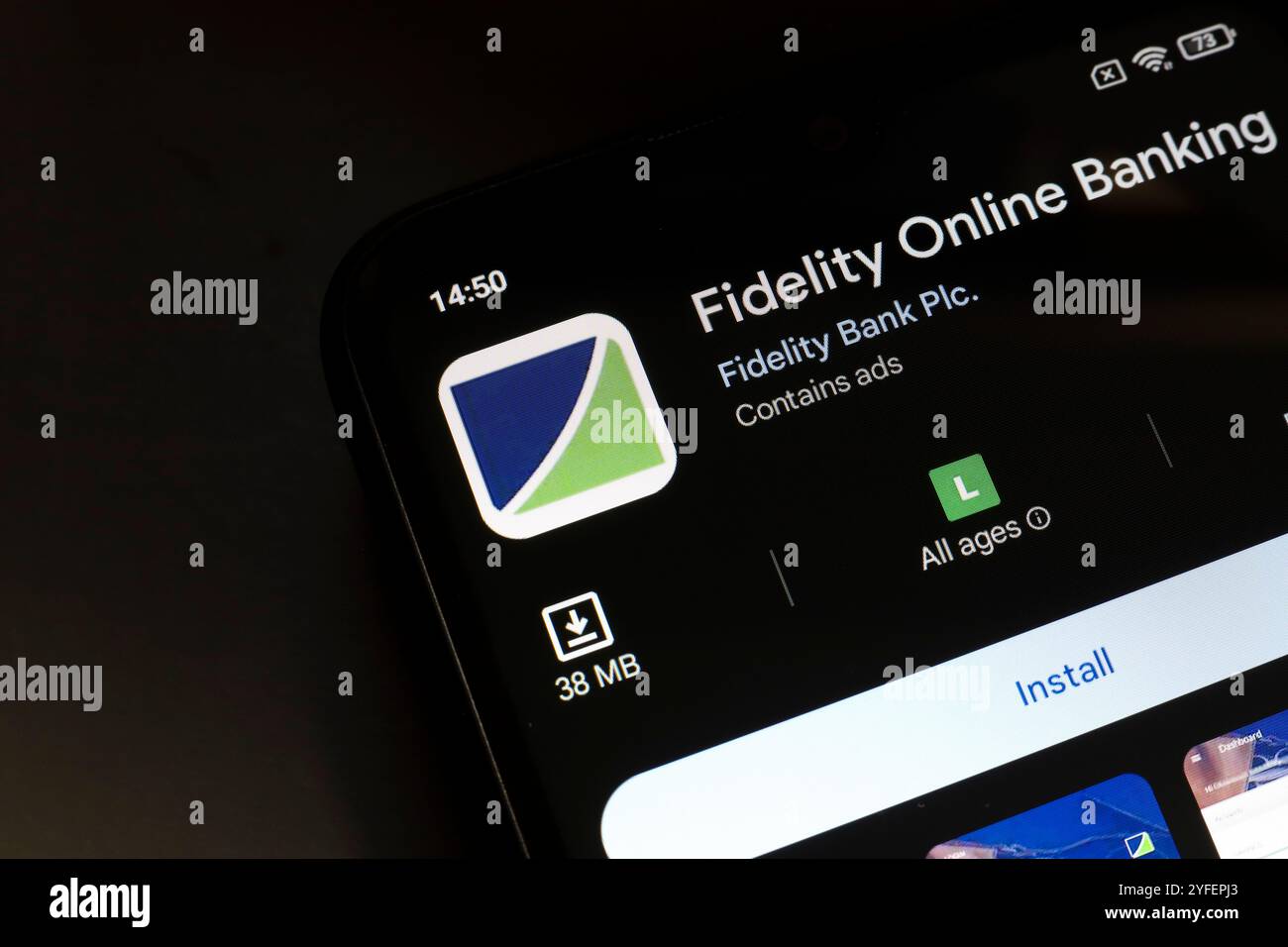 November 4, 2024, Brazil. In this photo illustration, the Fidelity ...