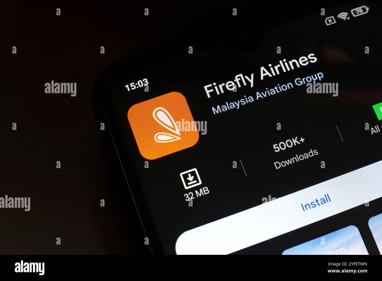 Firefly airlines logo hi-res stock photography and images - Alamy