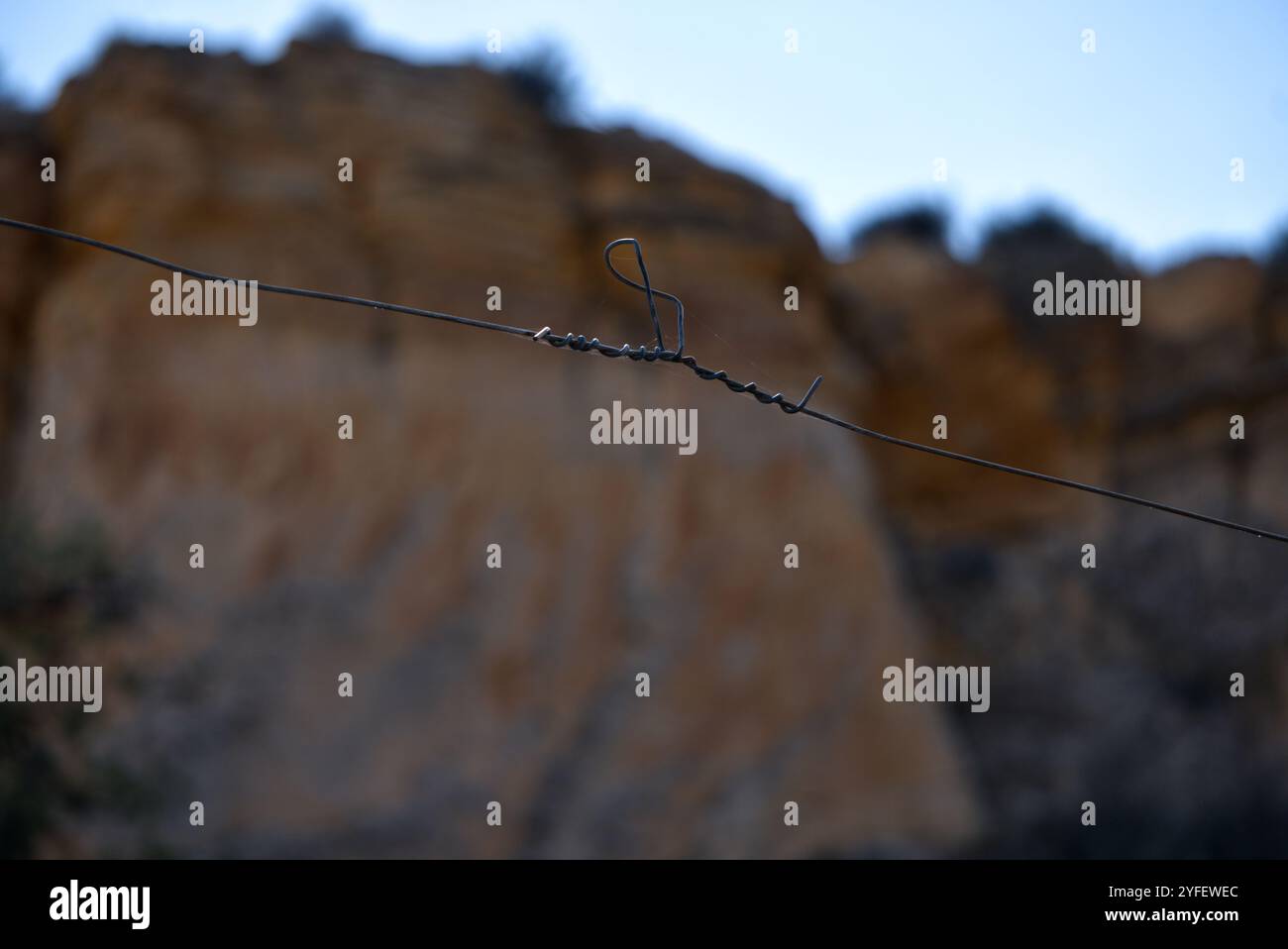 Telegraph line from the early 20th century on the Boulder Mail Trail in ...