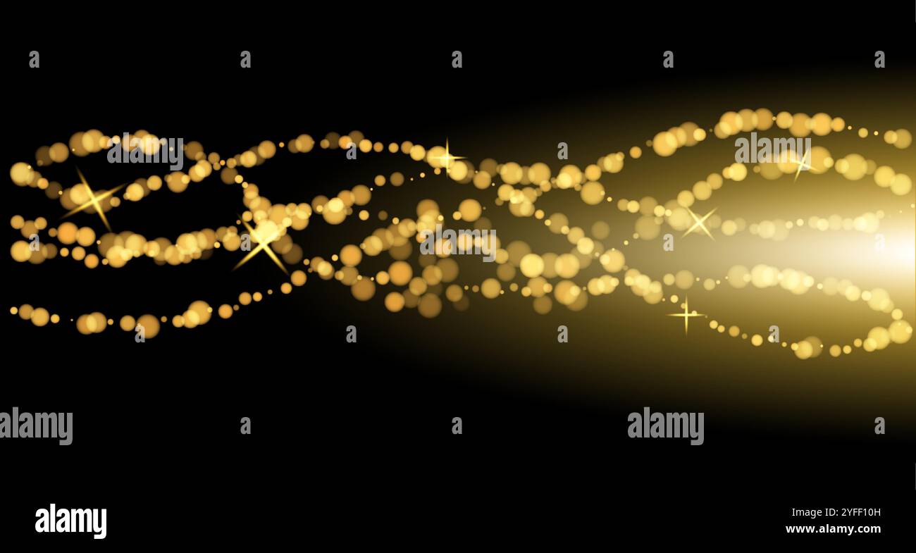 Mesmerizing illumination Stock Vector Images - Alamy