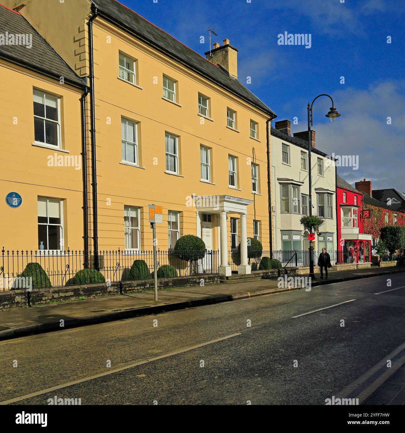 Woodstock House, Cowbridge High Street, Vale of Glamorgan, South Wales ...