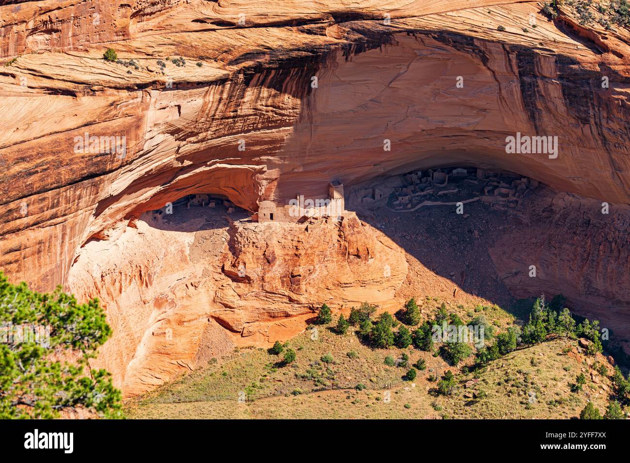 Mummy Cave Ruin; Mummy Cave Overlook; Canyon de Chelly National ...
