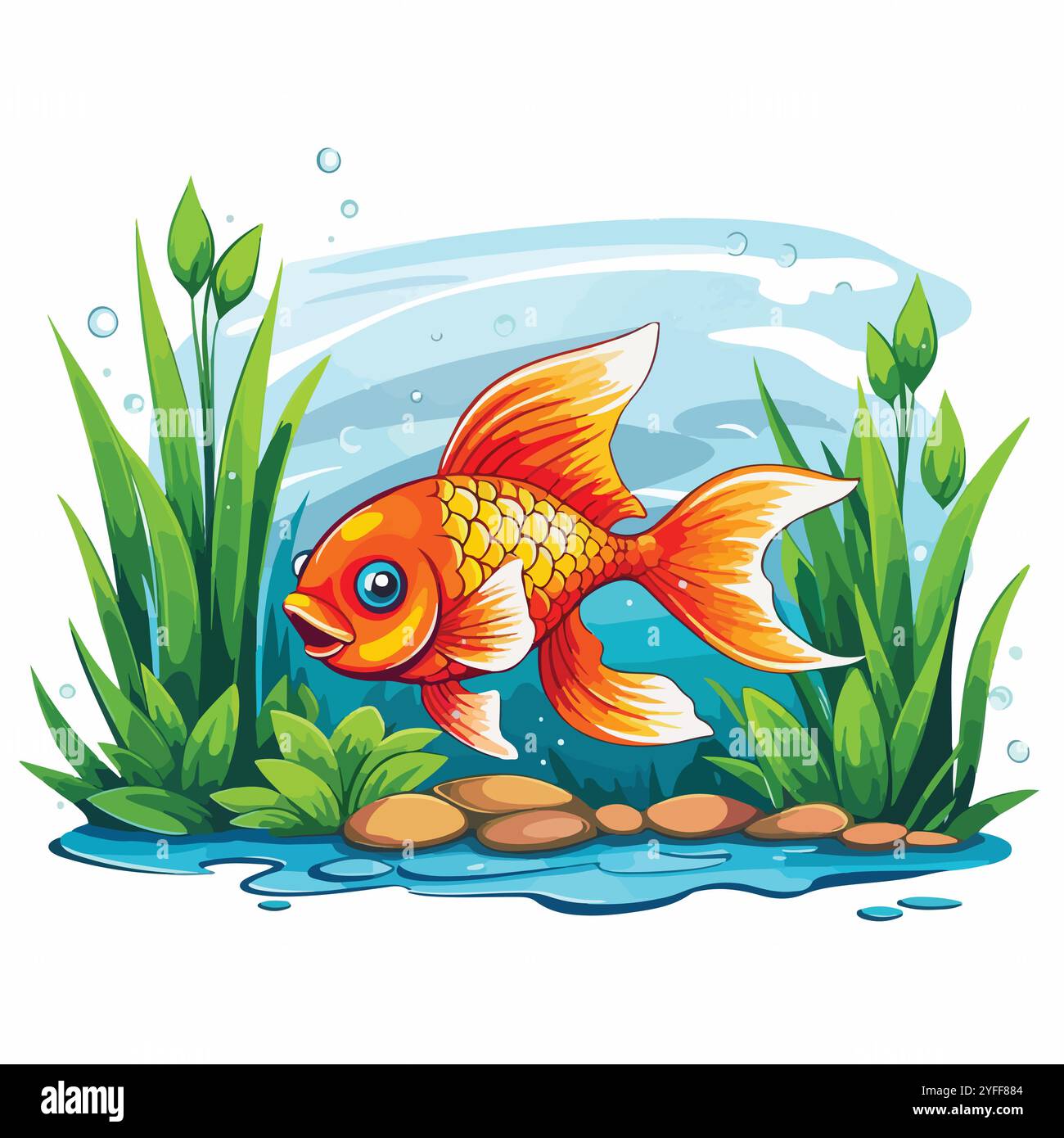 Fishing line art hi-res stock photography and images - Alamy