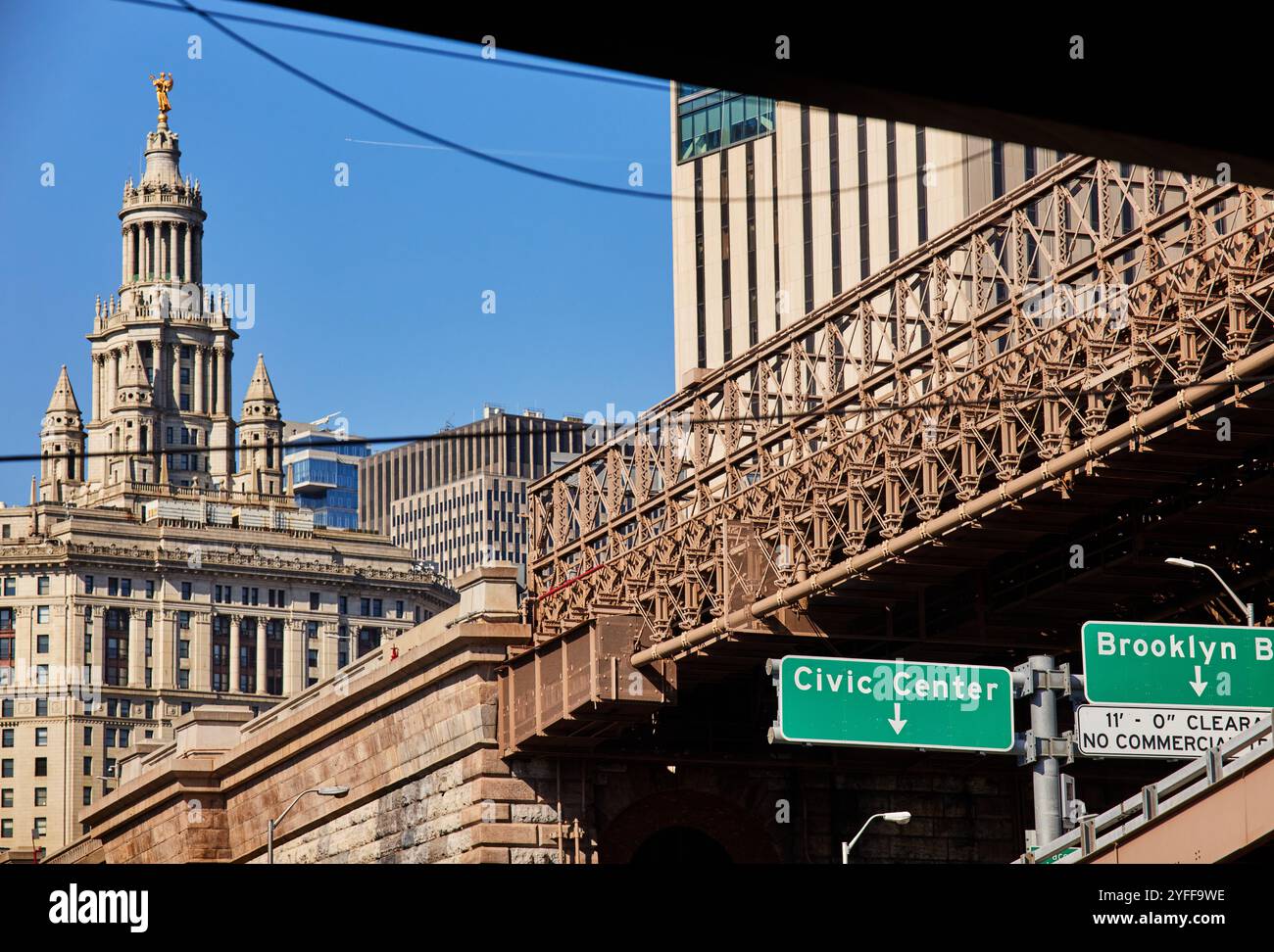 The David N. Dinkins Manhattan Municipal Building Early-1900s, 40-story ...