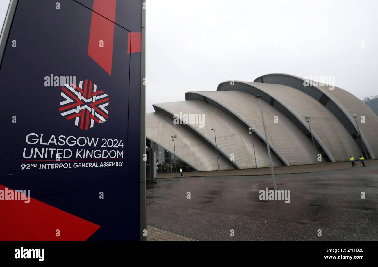 The 92nd Interpol general assembly Glasgow, Scotland Monday Nov. 4 ...