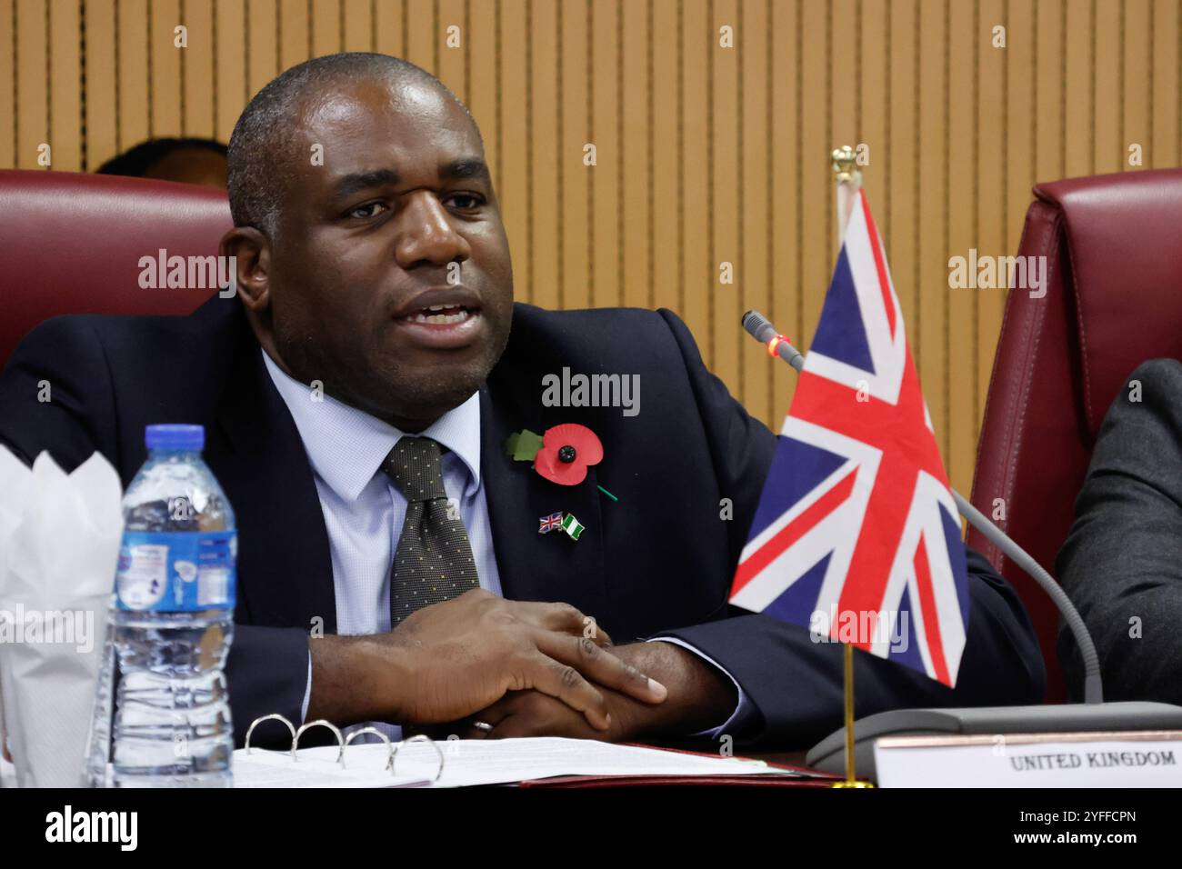 British Foreign Secretary Lammy in Nigeria British Foreign Minister ...