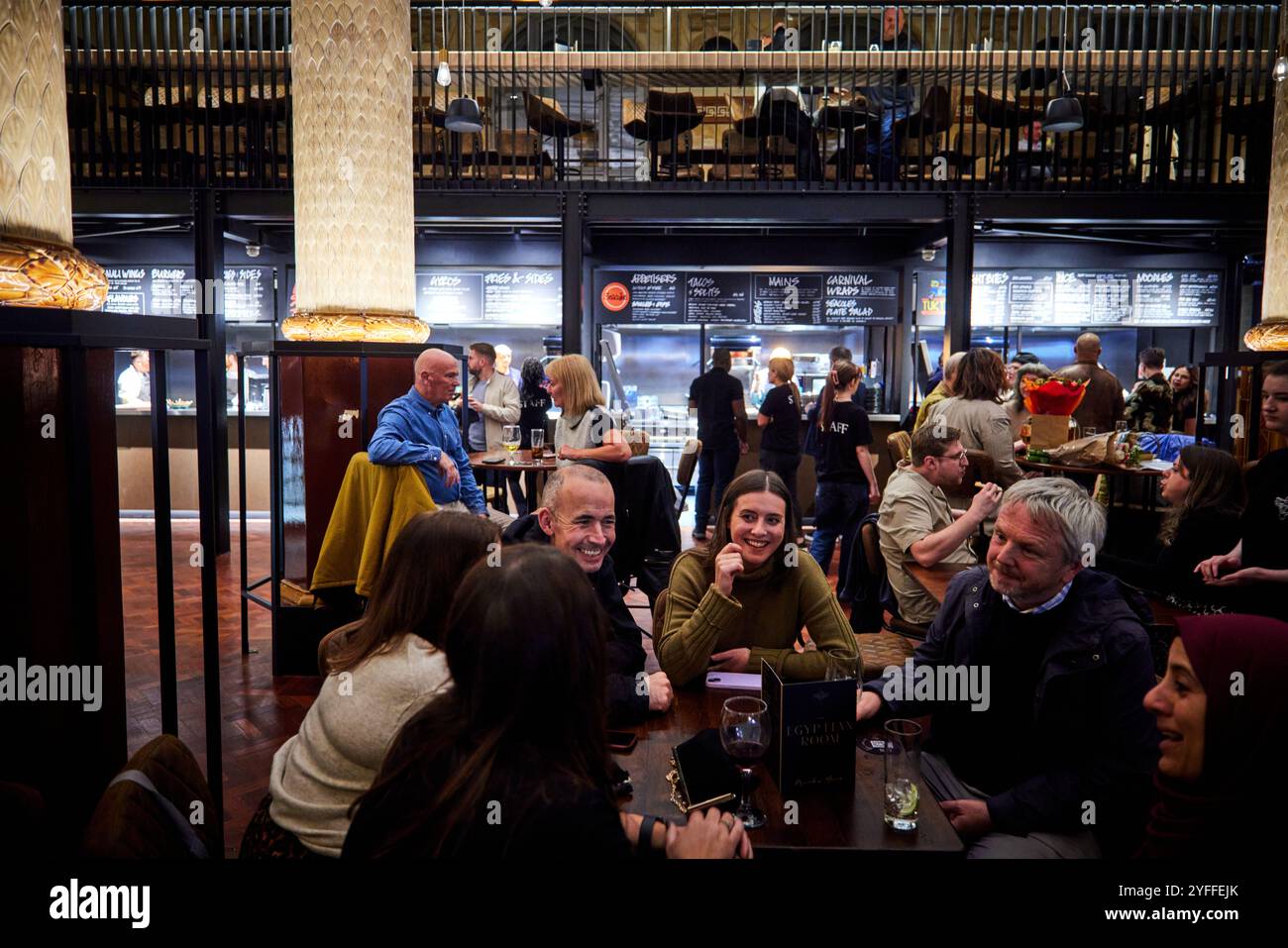 The Egyptian Room official opening, Oldham town centres’ food hall ...