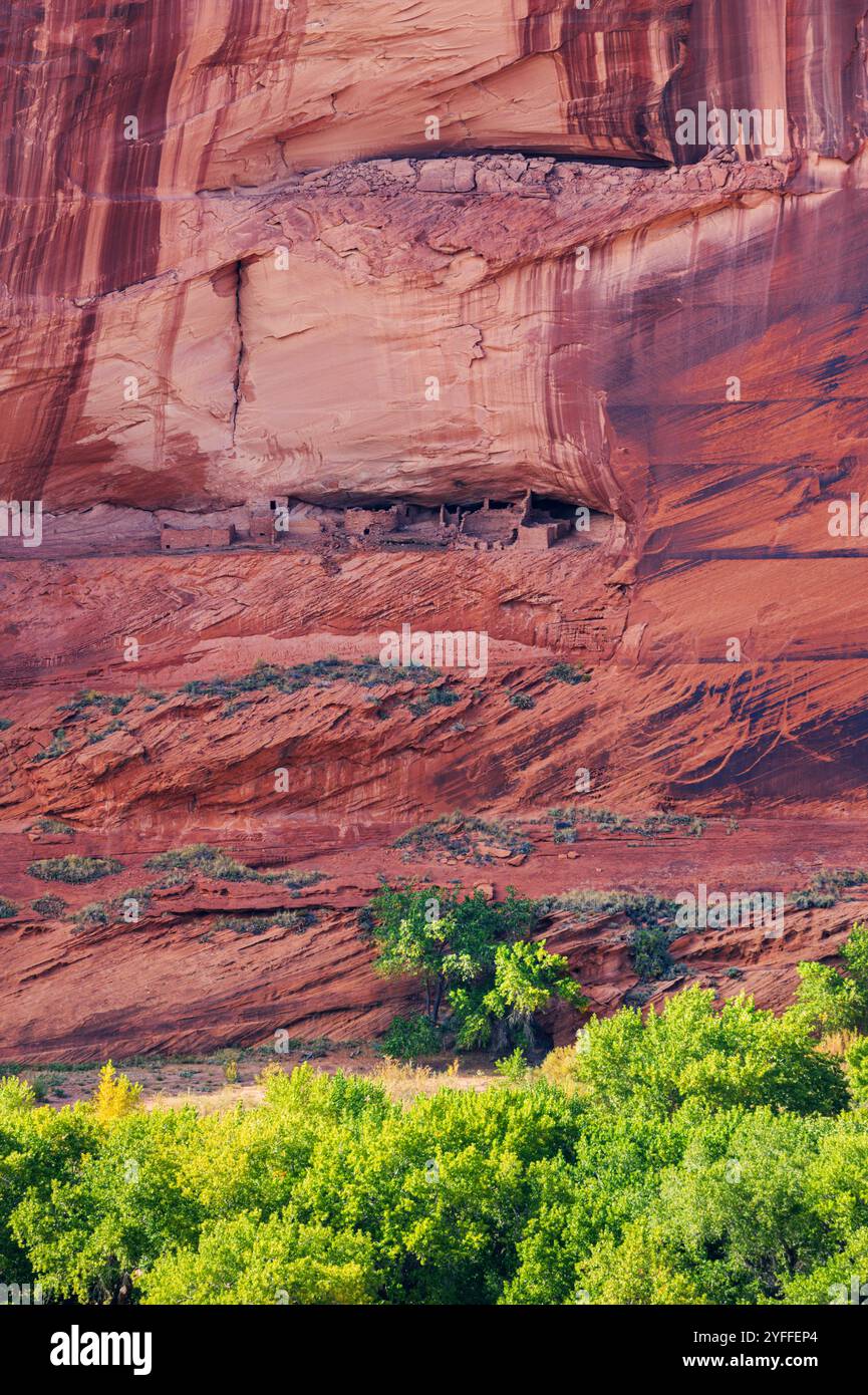 First Ruin; Junction Overlook; Canyon de Chelly National Monument ...