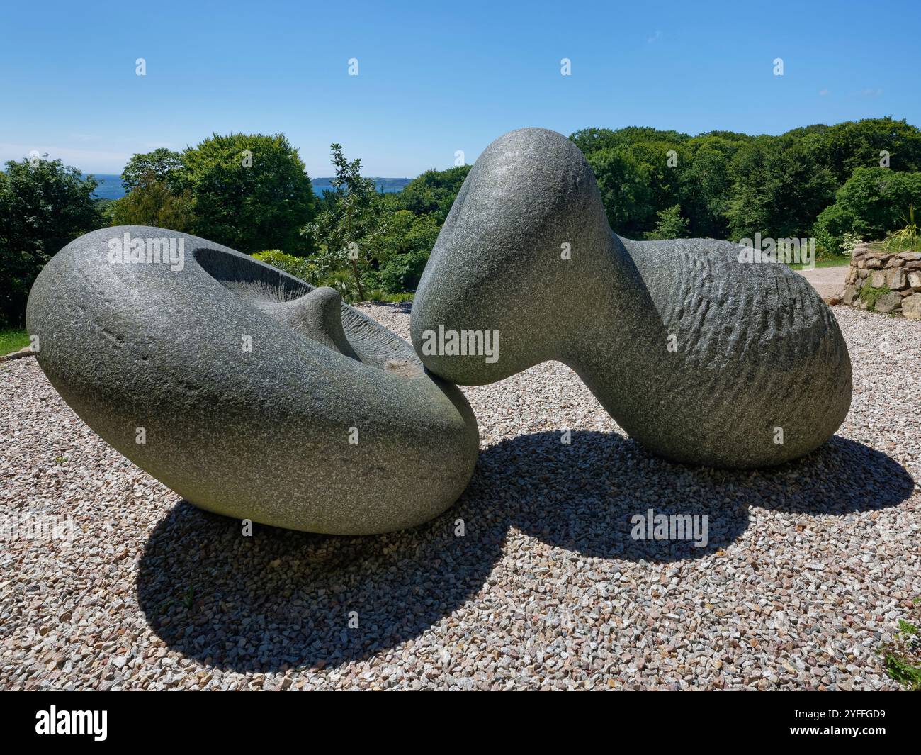 Peter Randall Page’s “Slip of the Lip” Hassan granite sculpture at ...